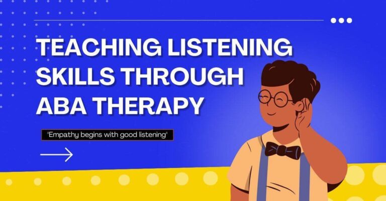 Teaching Listening Skills Through ABA Therapy - Applied ABC
