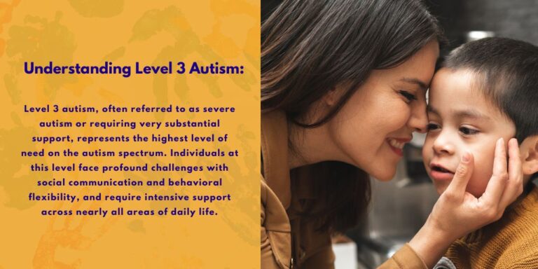 Understanding Level 3 Autism: What It Means for Your Child - Applied ABC